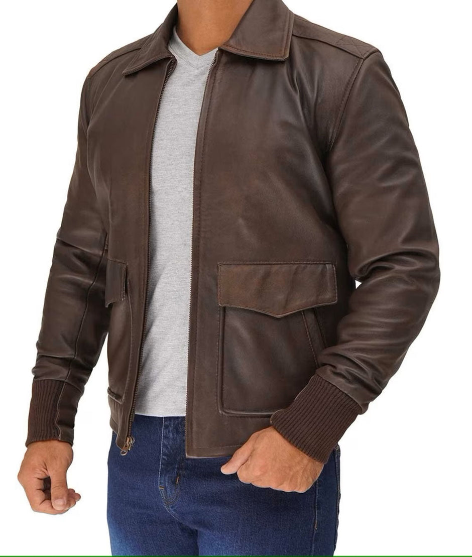 Buy Men's Lambskin Leather Jackets 2026 – Amrika Leather