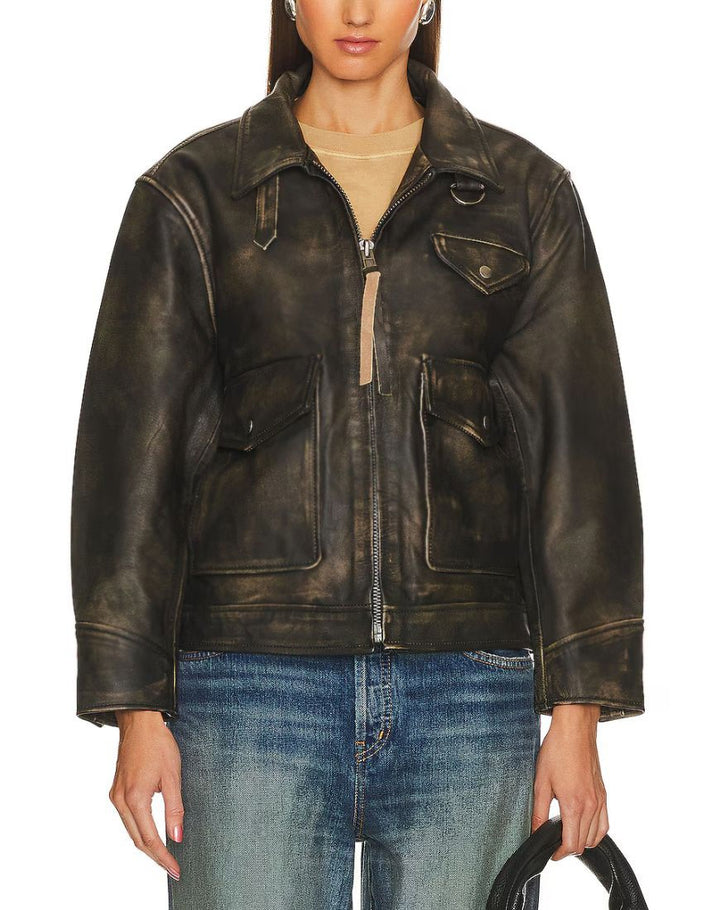 Buy Women's Lambskin Leather Jackets 2026 – Amrika Leather