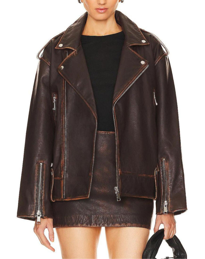 Buy Women's Lambskin Leather Jackets 2025 – Amrika Leather