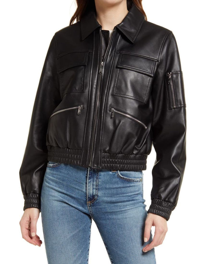 Women's Oversized Leather Jackets 2025 | Shop Now – Amrika Leather